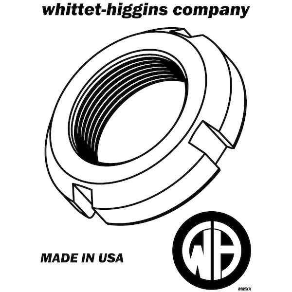 Whittet-Higgins Retaining Nut AN-18 | Zoro